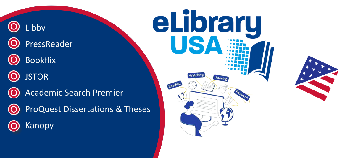eLibraryUSA Slider | Managing American Spaces